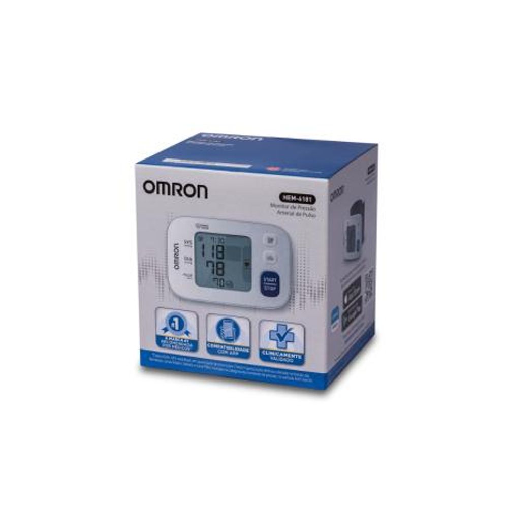 Aparelho Medidor de Pressão Digital de Braço-HEM-6181-Omron - Viabem